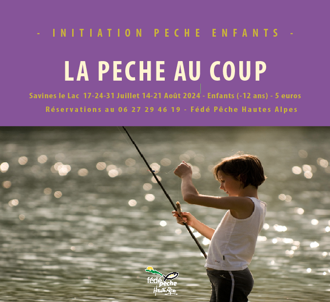 INITIATION A LA PECHE - ENFANTS DE 8 A 12 ANS - SAVINES LE LAC ...