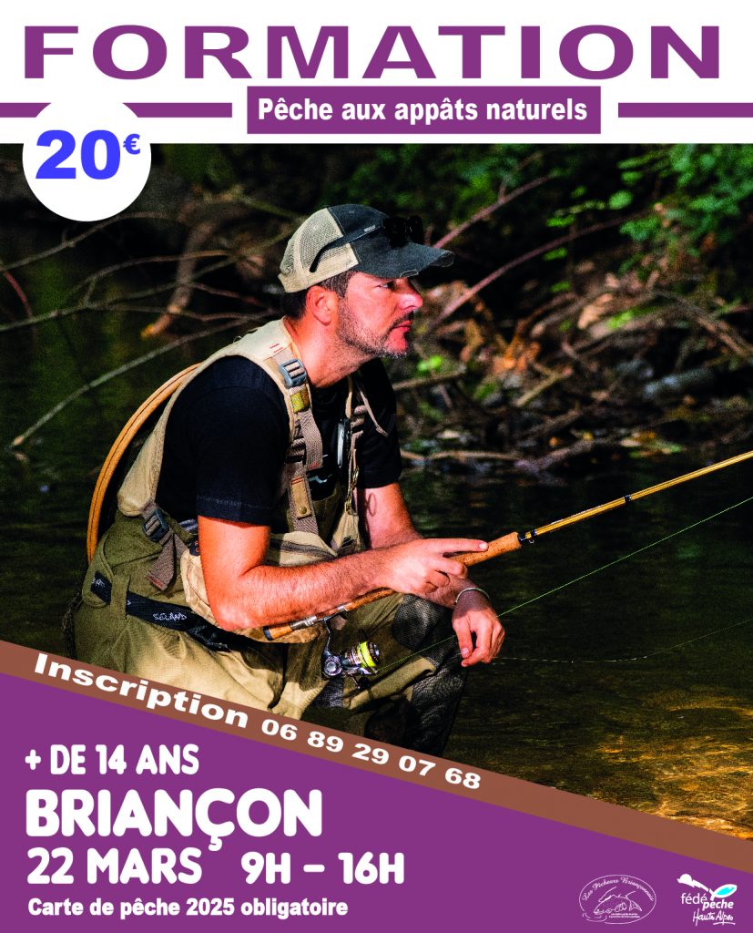FORMATION PECHE AUX APPATS NATURELS - ADOS 14ANS+ ET ADULTES - BRIANÇON ...